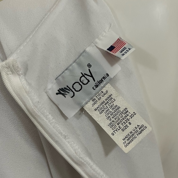 Jody | Dresses | 7s Vintage Boho Wedding Jody White Prairie Cottage Versatile Hippie Dress M ...